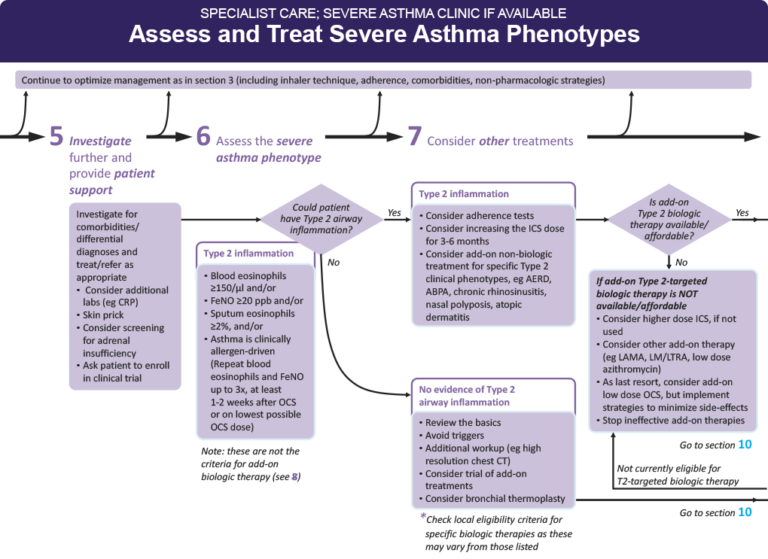 Current Guideline for Asthma – Asthma Clinician