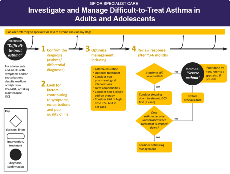 Current Guideline for Asthma – Asthma Clinician